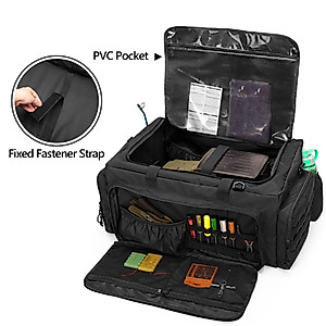 GOBUROS RC Car Bag for 1/8 and 1/10 Car, RC Carry Case Compatible with Traxxas 1/8 Car, Multi-Pockets to Store Tools and Other Accessories, Adjustable Shoulder Strap for Easy Carrying (Patent Design)