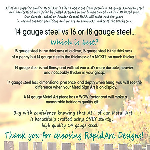 Custom Metal Signs | Metal Name Sign | Split Letter Monogram | Last Name Sign | Family Name Sign | Personalized Wedding Gift | Outdoor Metal Art | Metal Art | Housewarming Gift |