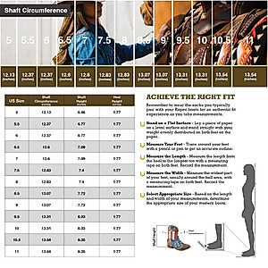 Roper Womens Flotus Boot, Brown, 8.5