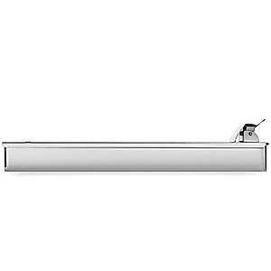 Blue Summit Supplies Aluminum Dual Storage Clipboard, 2 Compartments, Large Heavy Duty Clip for Letter Paper, Great for Office, Jobsite or Classroom