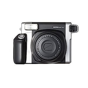Fujifilm Instax Wide 300 Instant Film Camera (Black) (Renewed)