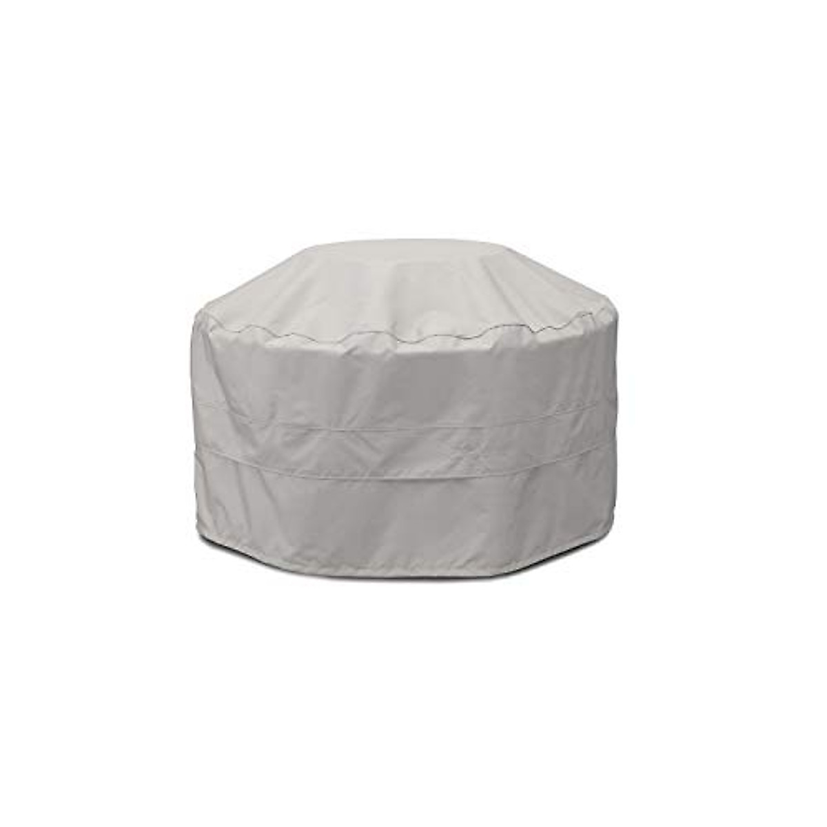 POLYWOOD® Round 48" Fire Pit Table (Slate Grey)