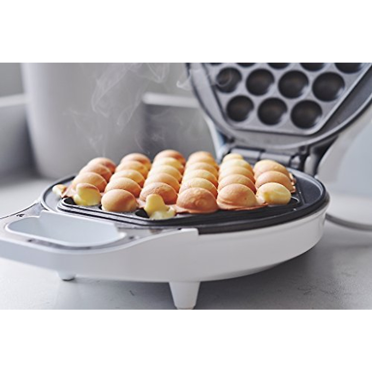 Hong Kong Egg Waffle Maker by StarBlue with BONUS recipe e-book - Make Hong Kong Style Bubble Egg Waffle in 5 minutes AC 120V, 60Hz 760W