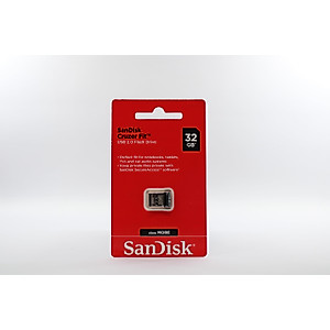 SanDisk 32GB Cruzer Fit USB 2.0 Flash Drive - SDCZ33-032G-G35