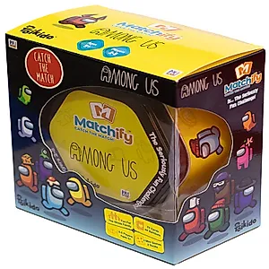 Matchify Card Game: Among Us Card Game| The Seriously Fun Challenge for Families Kids and Friends Travel Party Card Game - Catch The Match, Match Crewmates – Learning Game Easter Basket Stuffer