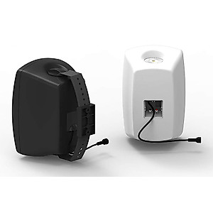 OSD Audio 6.5" Wireless Bluetooth Outdoor Patio Speaker Architectural Stereo Pair Black BTP650 Long Range