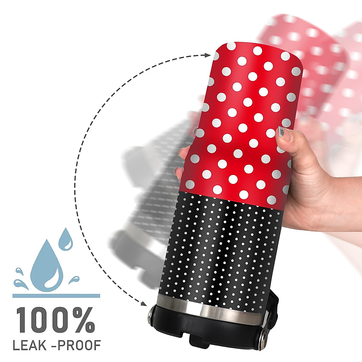 thmasamwr Cute Mouse Tumbler with Lid and Straw, Stainless Steel 30oz Tumbler with Handle, Cartoon Mouse Gifts Coffee Mug Water Bottle Cups for Women and Girls