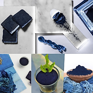 Fabric Tie Dye Kit with 3 Colors | Natural Shibori Powder | Indigo, Sunflower Yellow and Turkey Red | Perfect Clothing Dying | Painting Party Supplies DIY Art Craft Set for Kids and Adults