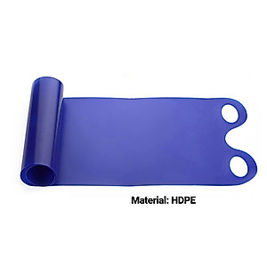 Skiing Carpet Flexible Fine Workmanship Blue Portable Snow Sled Snowboard Compatible with Children Blue S