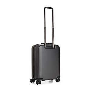 Kipling Curiosity Small 4 Wheeled Rolling Luggage Raw Black