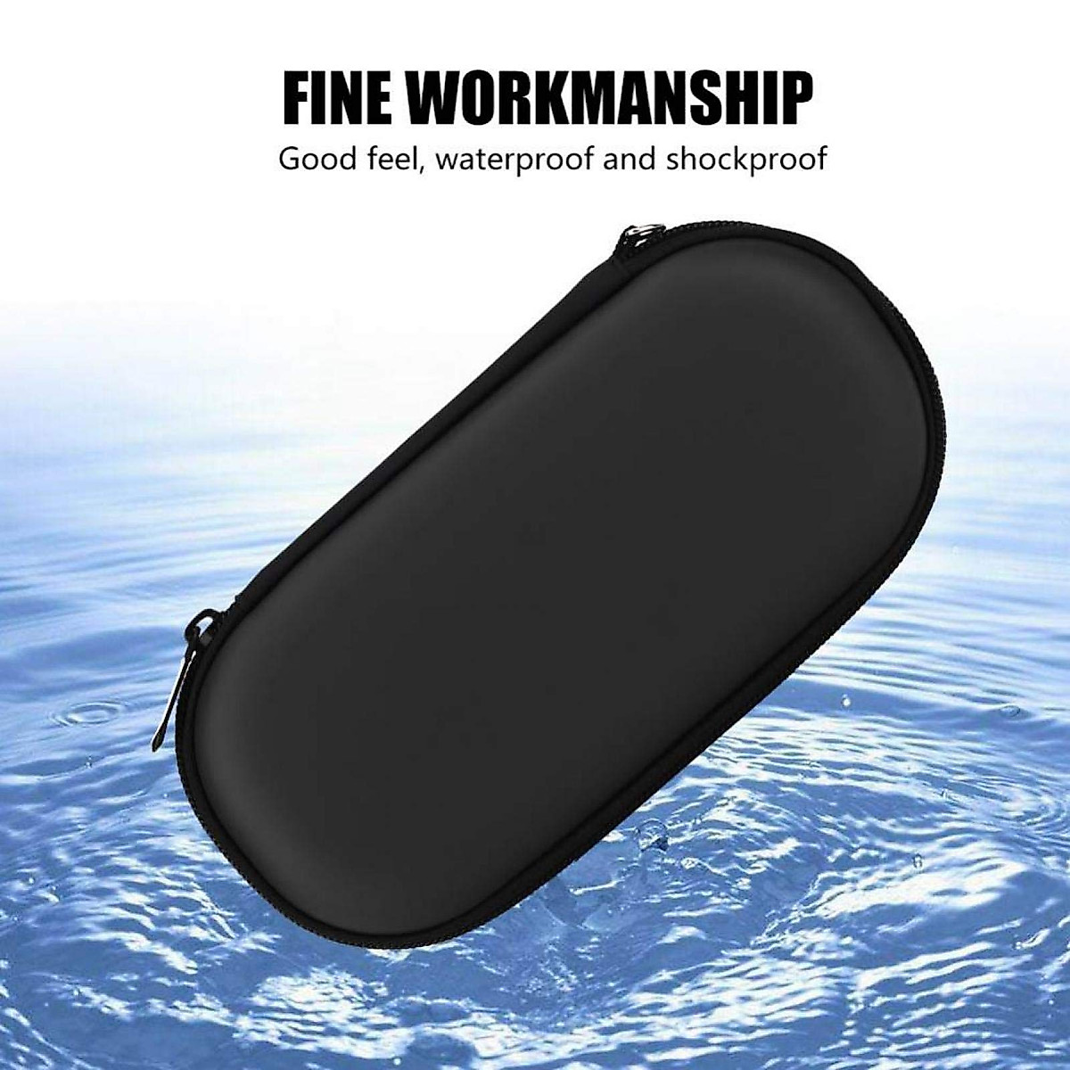 Carrying Case for Ps Vita, Protective Case for Ps Vita Console, Ps Vita Games Accessories, Hockproof Hard Portable Ps Vita Case for Travel, Built In Game Storage