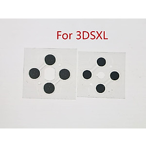 ABXY Button D-Pad Membrane Button Stickers PAD Conducting Strip for 3DS XL Replacement