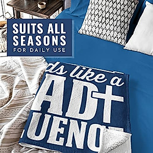 InnoBeta Godfather Gifts, Throw Blanket for Godfather, Funny Gift Idea for The Best Godfather for Proposal, Christmas, Birthday