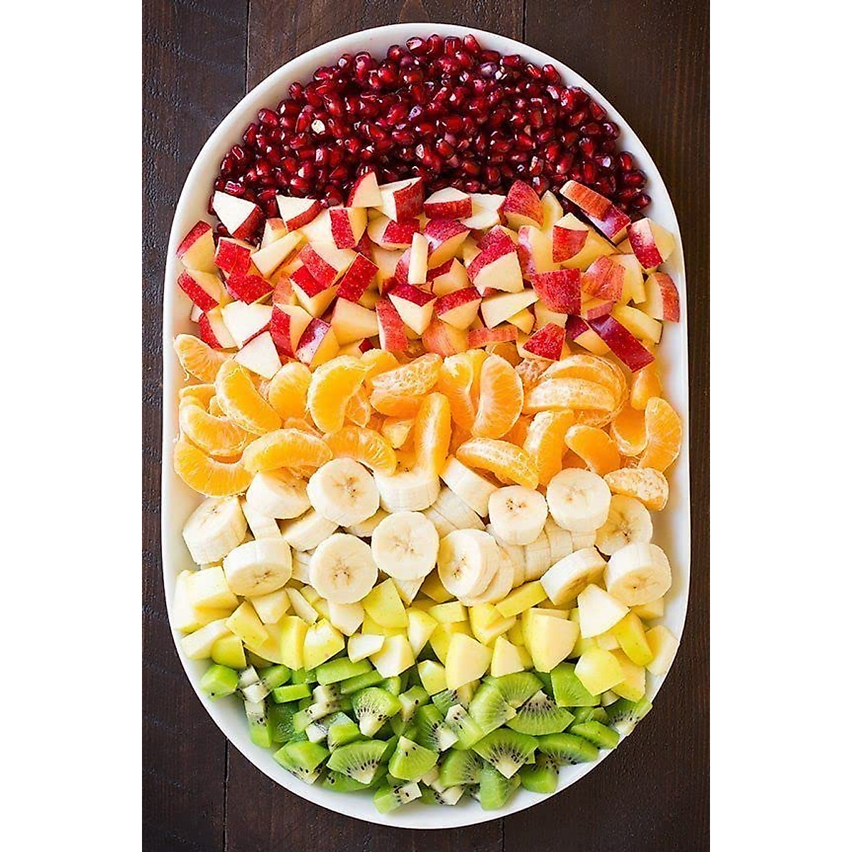 Taeochiy 16" Large Serving Platter - Oval Large Serving Tray, Ceramic Turkey Platters, White Platters for Serving Food, Appetizers, Entertaining, Party, Set of 2