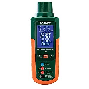 Extech CT70 AC Circuit Load Tester,Black