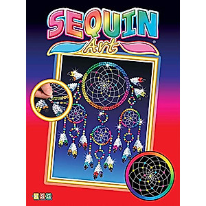 Sequin Art Red Dreamcatcher Sparkling Arts & Crafts