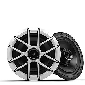 wet sounds Zero 8 XZ-W 8" Coax with Horn Tweeter - White