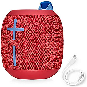 Logitech Ultimate Ears WONDERBOOM 2 Portable Waterproof Bluetooth Speaker - Wireless Boom Box - Non Retail Packaging (Radical Red)