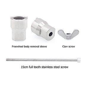 VBESTLIFE Bike Freehub Tool, Stainless Steel Hub Body Removal Installation Tool for MTB Road Bikes Repairing