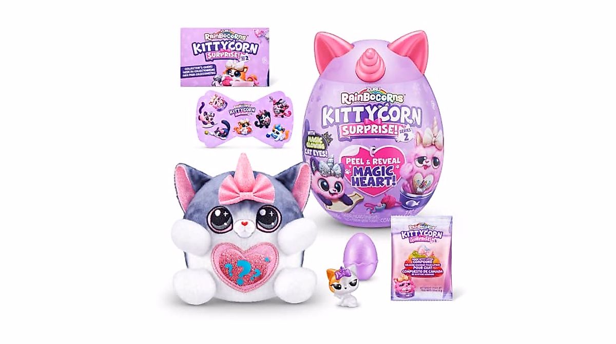Rainbocorns Kittycorn Surprise Series 2 Collectible Plush Toy