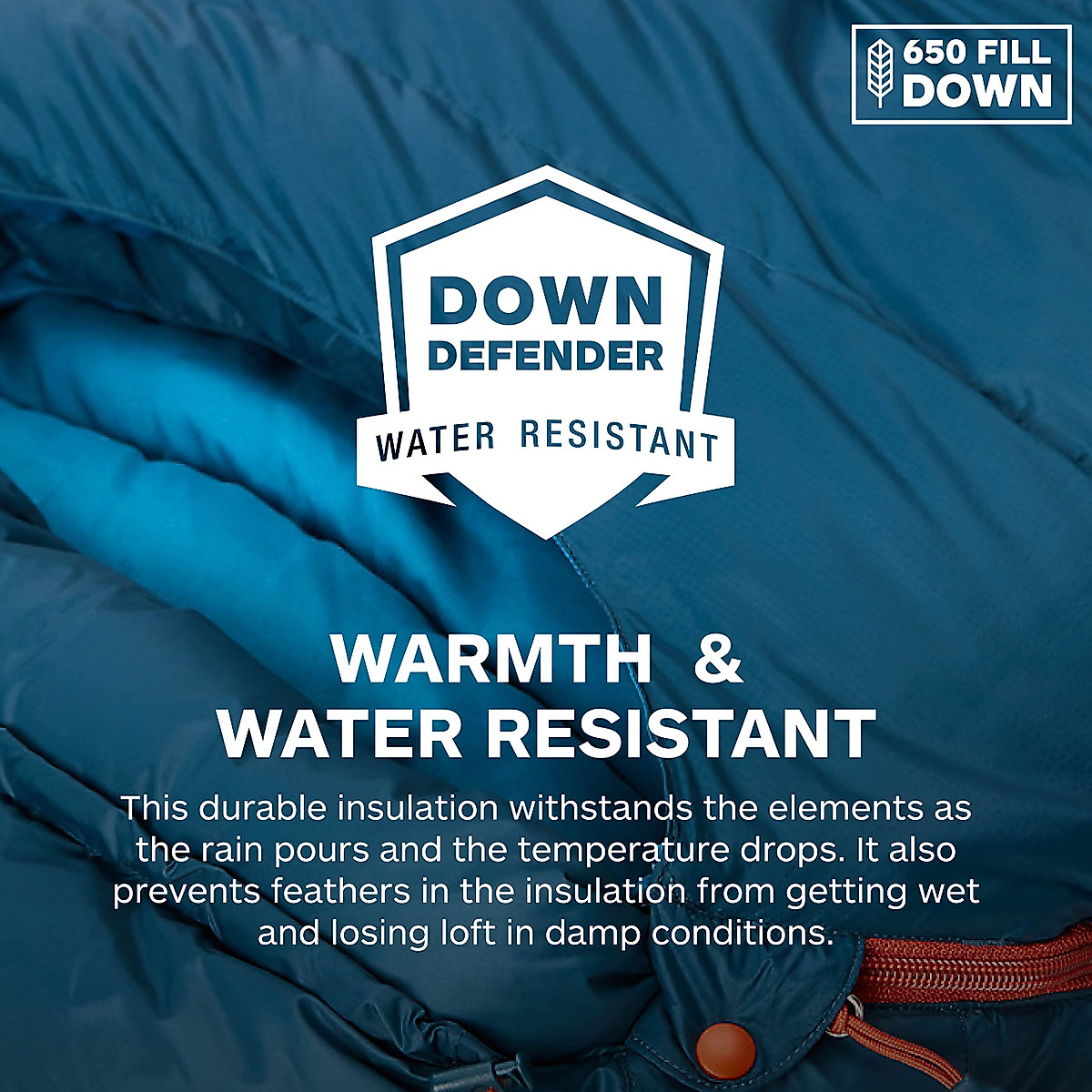 MARMOT Ironwood Mummy Sleeping Bag - 650 Fill Down, Lightweight, 30-Degree Rating, Bomber Green/Steel Onyx, Regular