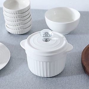 Bacon Grease Container Keeper with Crystal Lid and Strainer, 17 oz Ceramic Frying Oil Storage Can Container for Countertop (Silver)