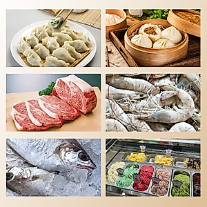 Mvckyi Blast Chiller Commercial Blast Freezer 150L 5 Trays, Blast Chiller Freezer, Gelato Ice Cream Freezer, Stainless Steel Blast Chiller for Baking, Dumplings, Meat, Seafood, Fish, Bread