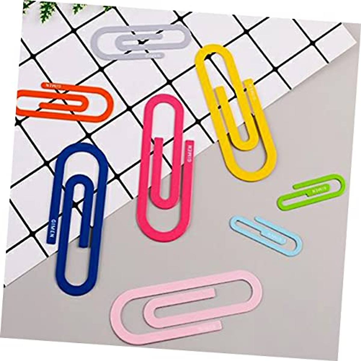 Operitacx 4pcs Paperclip Bookmark Paper Folders Metal Bookmarks Metal Folder Stationery Binder Clips Fun Paper Clips Notice Board Iron Paper Clips Students Paper Clips File Paper Clips
