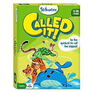 Skillmatics Card Game - Called It, The Funniest & Loudest Card Game, Gifts for Kids, Family Friendly Games for Boys & Girls Ages 5, 6, 7, 8 and Up