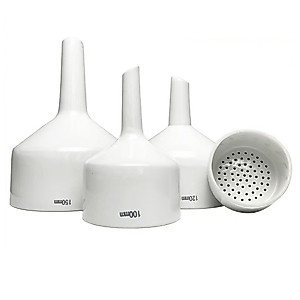 Laboratory Buchner Ceramic Funnel 60/80/100/120/ 150mm(150mm) with Funnel Holder 9 * 1 Brinell Funnel Holder