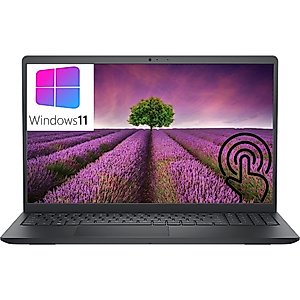 Dell 2022 Inspiron 15 3000 3511 15.6" FHD Touchscreen Laptop, Intel Quard-Core i5 1035G1 (Beats i7-8550U), 16GB DDR4 RAM, 1TB PCIe SSD, 802.11AC WiFi, BT, Webcam, Carbon Black, Windows 11