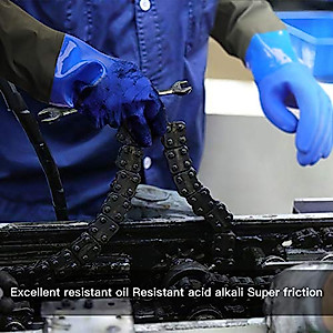 MUMUKE Extra-long 28" Rubber Gloves, RubberGloves,waterproofing long rubber gloves heavy ，dutyaquarium gloves