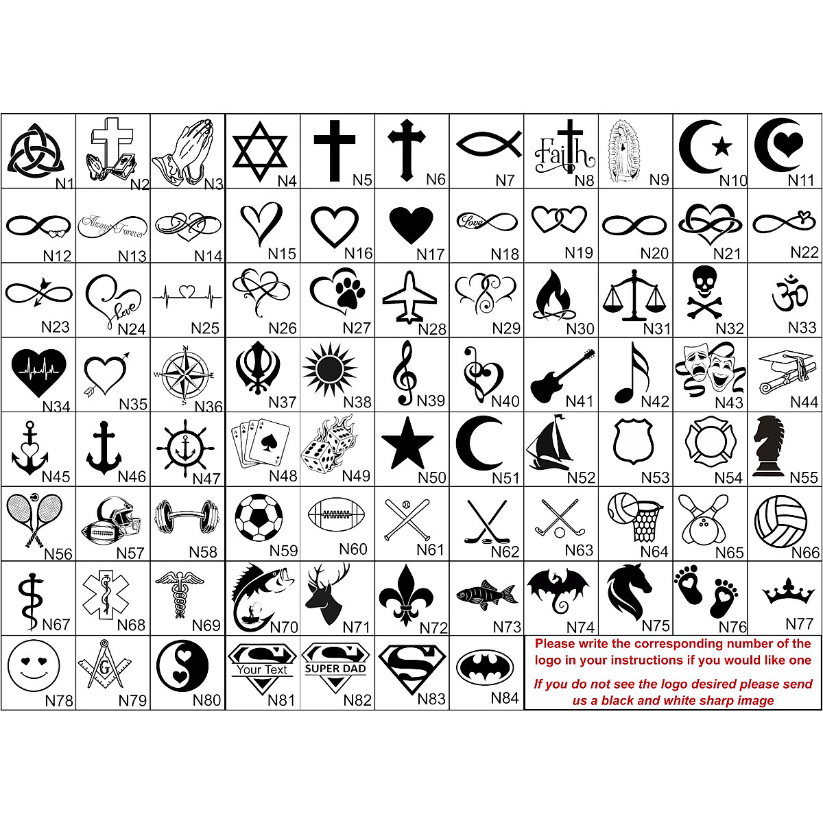 Personalized Silver Heart Necklace Pendant Custom Engraved Free