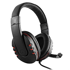 Wired Gaming Headphones 40Mm Driver Bass Stereo With Mic