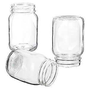 KAMOTA Mason Jars 18 oz With Regular Lids and Bands, Ideal for Jam, Honey, Wedding Favors, Shower Favors, Baby Foods, DIY Spice Jars, 12 PACK, 20 Whiteboard Labels Included