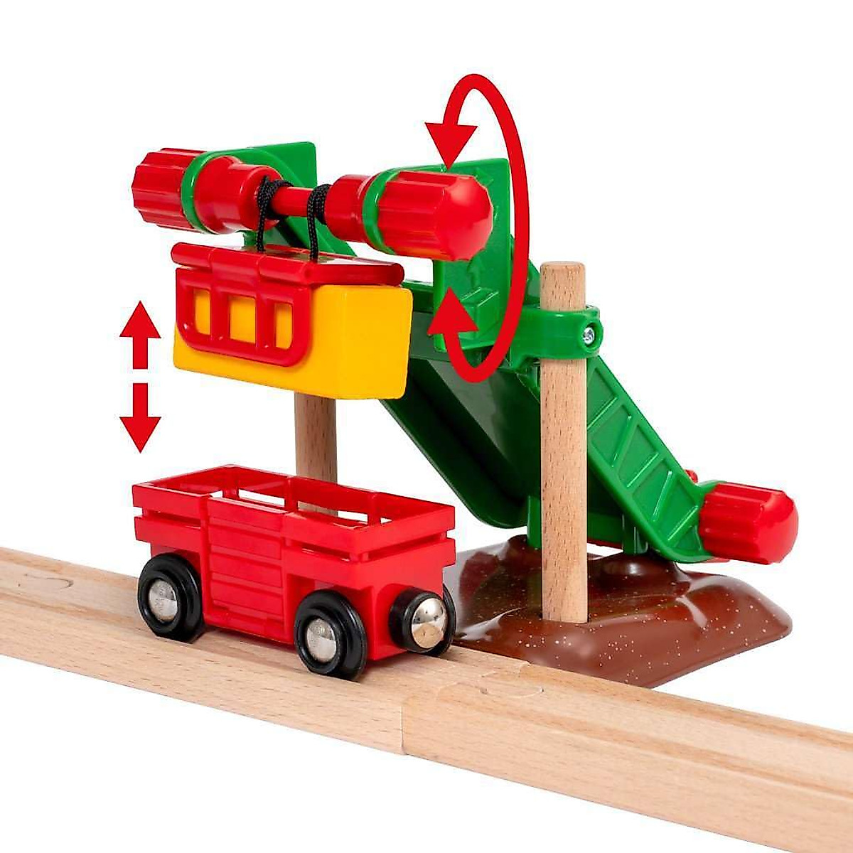 BRIO 33984 Animal Farm Set | Wooden Toy Train Set for Kids Age 3 and Up