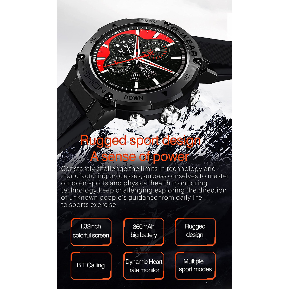 Smart Watches for Men Activity Fitness Tracker Smartwatch with Bluetooth Call Blood Pressure Heart Rate SpO2 Sleep Monitor Pedometer Waterproof Sport Watches Compatible with Android iOS Phone…