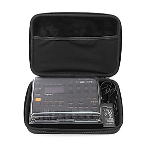 ANALOG CASES Elektron Digitakt/Syntakt/Digitone Case - Custom-Fitted Compact PULSE Hard Case for Travel