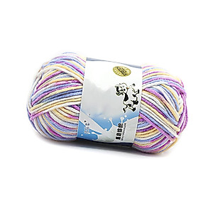 TEHAUX 50g Cotton Yarn Soft Chunky Crochet Knitting Yarn for Sweaters Hats Scarves