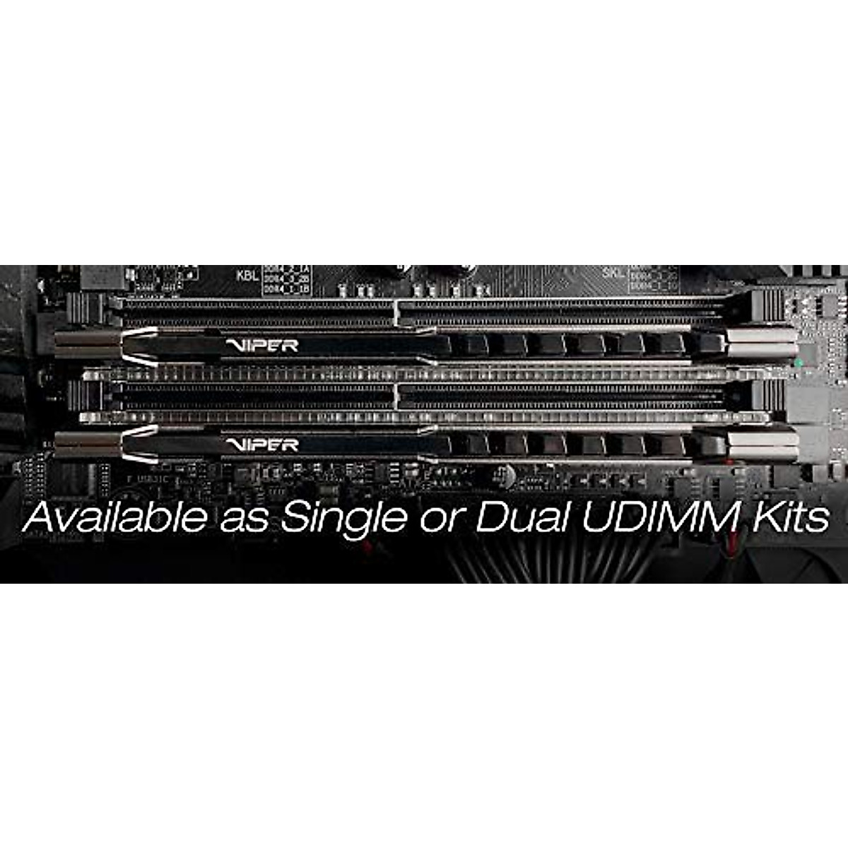 Patriot Memory Viper Steel DDR4 16GB (2 x 8GB) 4133MHz Performance Memory Kit - PVS416G413C9K