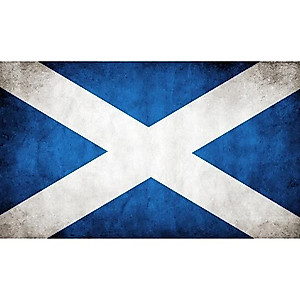 CafePress Antiqued Scottish Flag Mugs Ceramic Coffee Mug, Tea Cup 11 oz