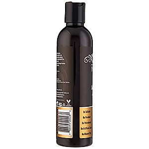 Rucker Roots Smoothing Sulfate Free Shampoo |Ginger, Turnip, Carrot Root Oils| For All Hair Types| Gentle Cleanser| Shea Butter| Argan Oil| Cocoa Seed Butter| Antioxidants
