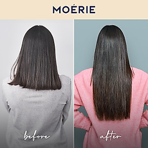Moerie Mineral Shampoo and Conditioner Plus Hair Growth Spray Set – Ultimate Hair Care Pack – For Longer, Thicker, Fuller Hair - Volumizing Hair Care Products – Paraben & Silicone Free - 3 Products