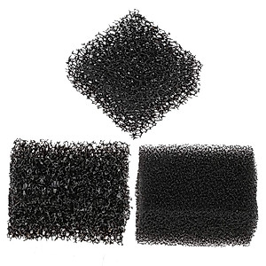 MEICOLY Stipple Sponge Halloween Makeup Xmas Blood Scar Stubble Wound Cosplay Art Shaping Special Effects,3pcs,Black
