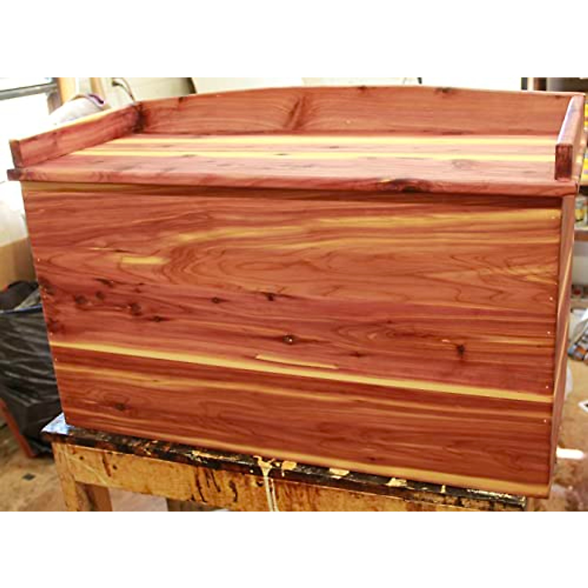 Cedar storage chest, cedar chest, hope chest, storage chest, wooden chest