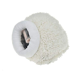 FLAdorepet Hamster Bed Houses and Hideouts Small Animal Pet Cave Bed Cage Nest Accessories (S(5.1 * 3.9 * 3.9inch), Elephant)