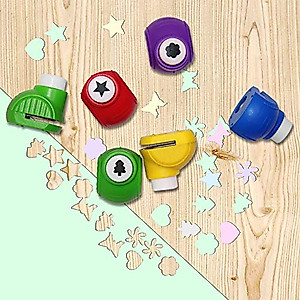 Set of 12, Craft Punch and Creative Scissors, findTop Scrapbooking Edging Scissors Paper Punch Set for Crafts, Scrapbooking, DIY Photo & Art Projects