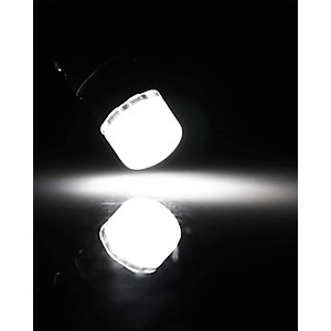 Keiurot 755 Bulb Ge44 47 Bulb 756 1893 1895 1847 BA9S Led Bulb DC AC 6.3V 6V for Pinball Led Bulbs Pinball Machine Light Bulb Lamp White Pack of 10