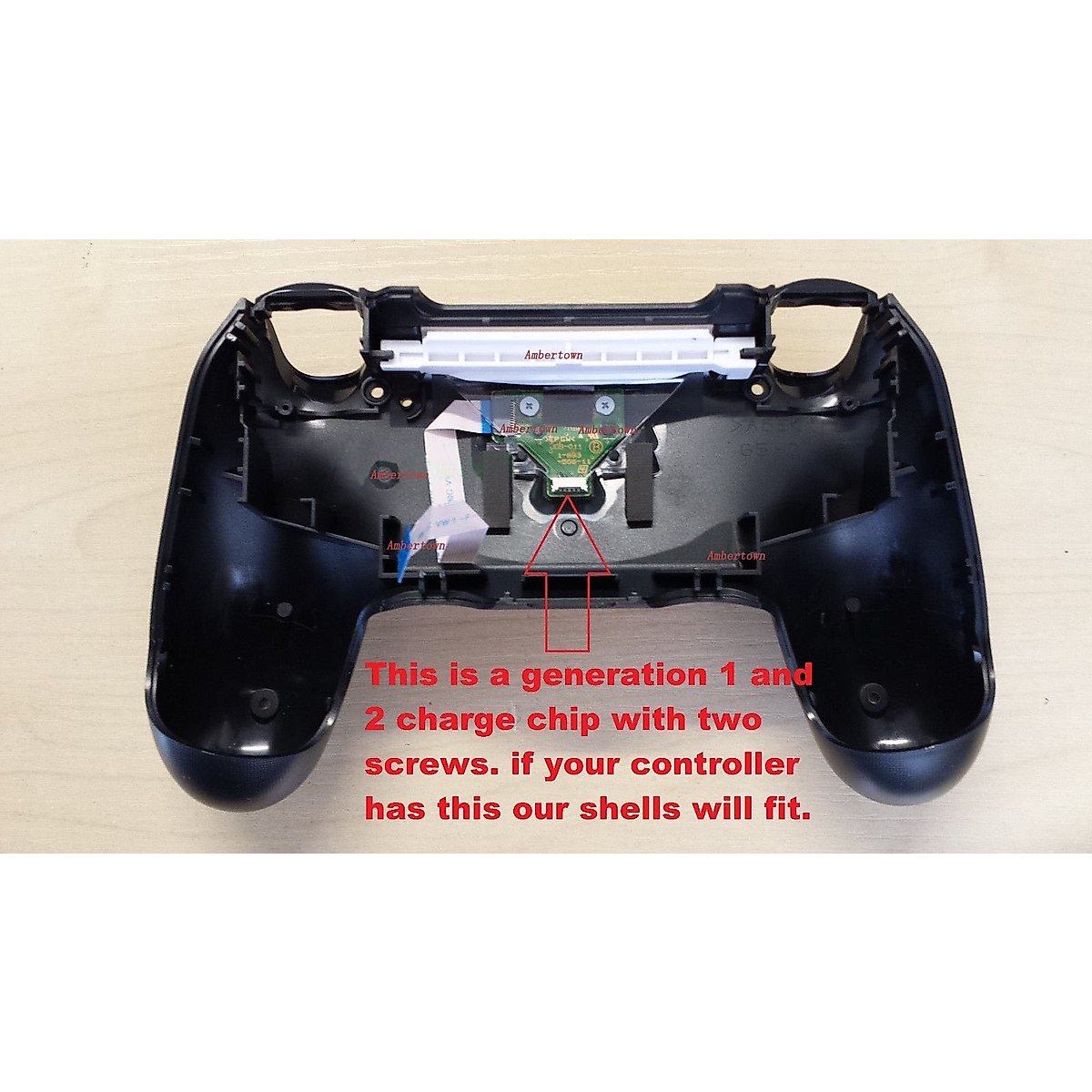 Replacement Full Buttons Custom Mod Kit Set for Sony Playstation 4 PS4 Controller Clear (Can give Out Light in Night)