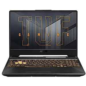 ASUS TUF Gaming F15 Laptop, 15.6" 144Hz FHD IPS-Type Display, Intel Core i7-11800H Processor, GeForce RTX 3050 Ti, 16GB DDR4 RAM, 512GB PCIe SSD, Wi-Fi 6, Windows 11 Home, FX506HEB-IS73